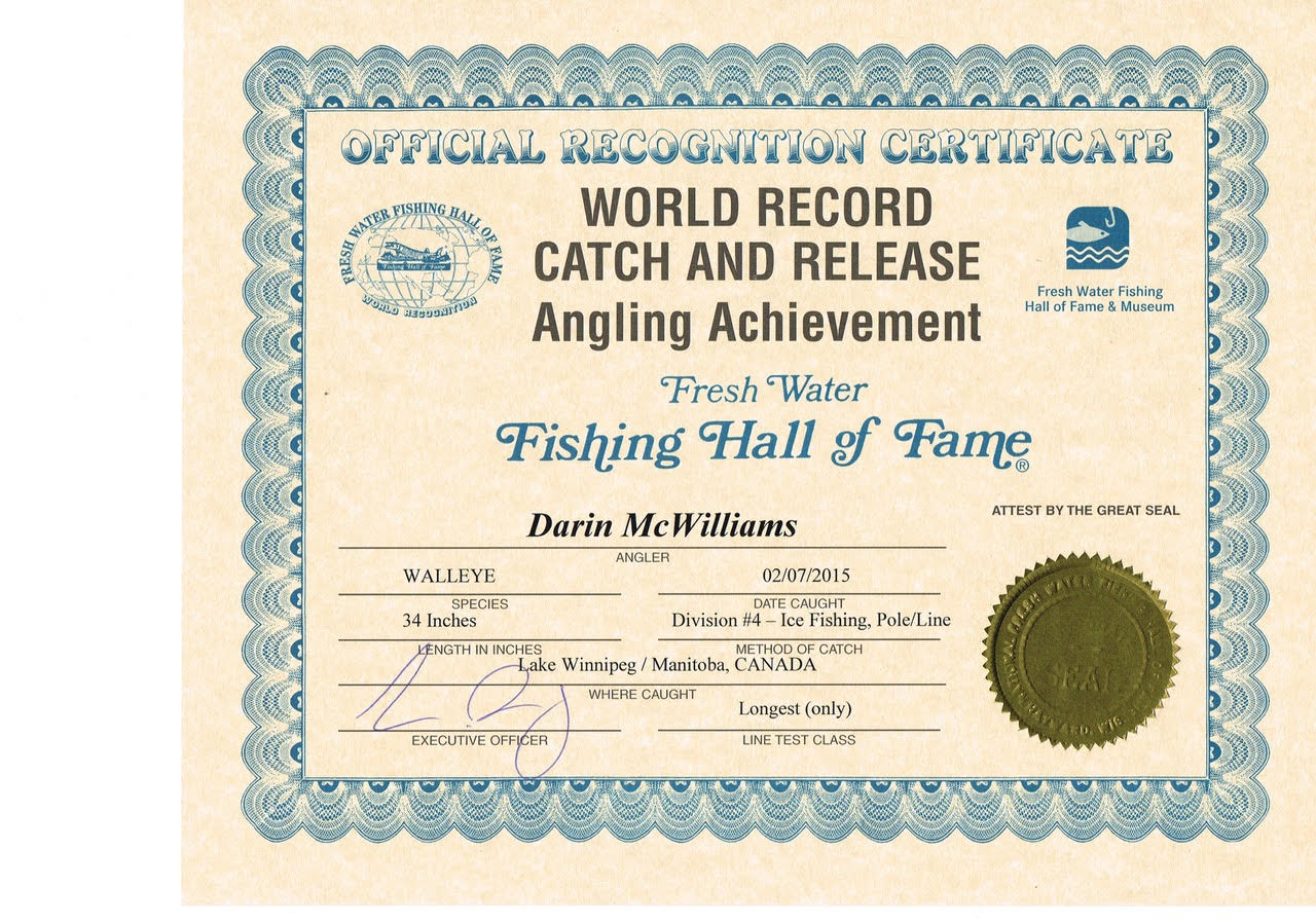 Catching the World-Record Winnipeg Walleye - Virtual Angling